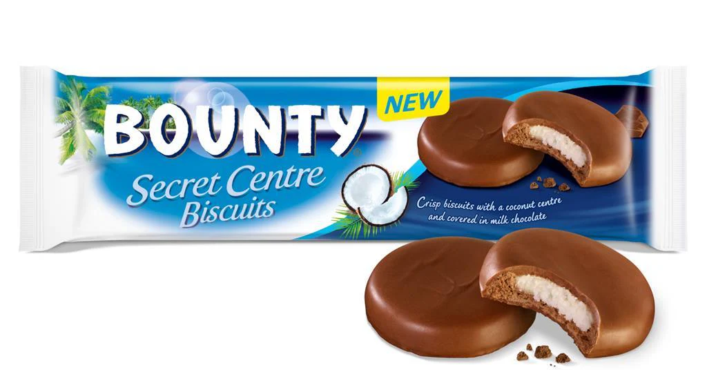 Bounty Soft Center Biscuits 132g (4.7oz) X 12: Food Ireland Wholesale