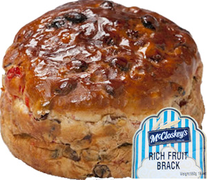Mc Closkey's Rich Fruit Brack 550g (19.4oz) X 6: Food Ireland Wholesale