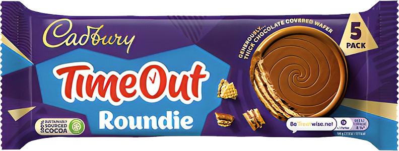 Cadburys Time Out Roundies 150g (5.3oz) X 14: Food Ireland Wholesale