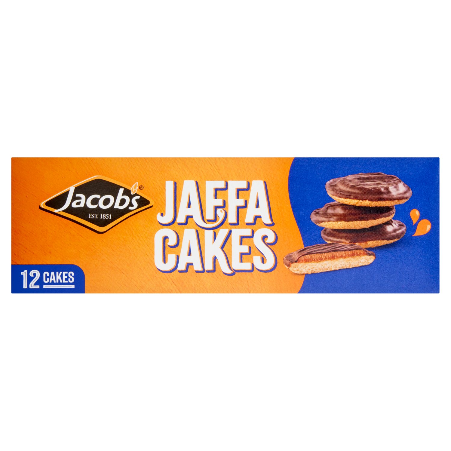 Jacobs Jaffa Cakes 150g (5.3oz) X 12: Food Ireland Wholesale