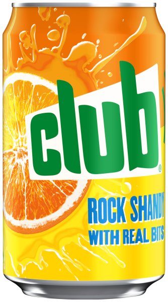 Club Rock Shandy 330ml (11.2fl oz) X 24: Food Ireland Wholesale