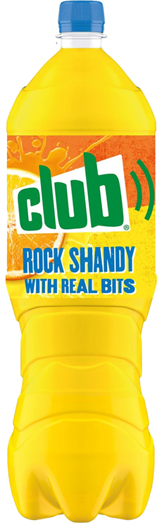 Club Rock Shandy 1.75L (59.2fl oz) X 8: Food Ireland Wholesale