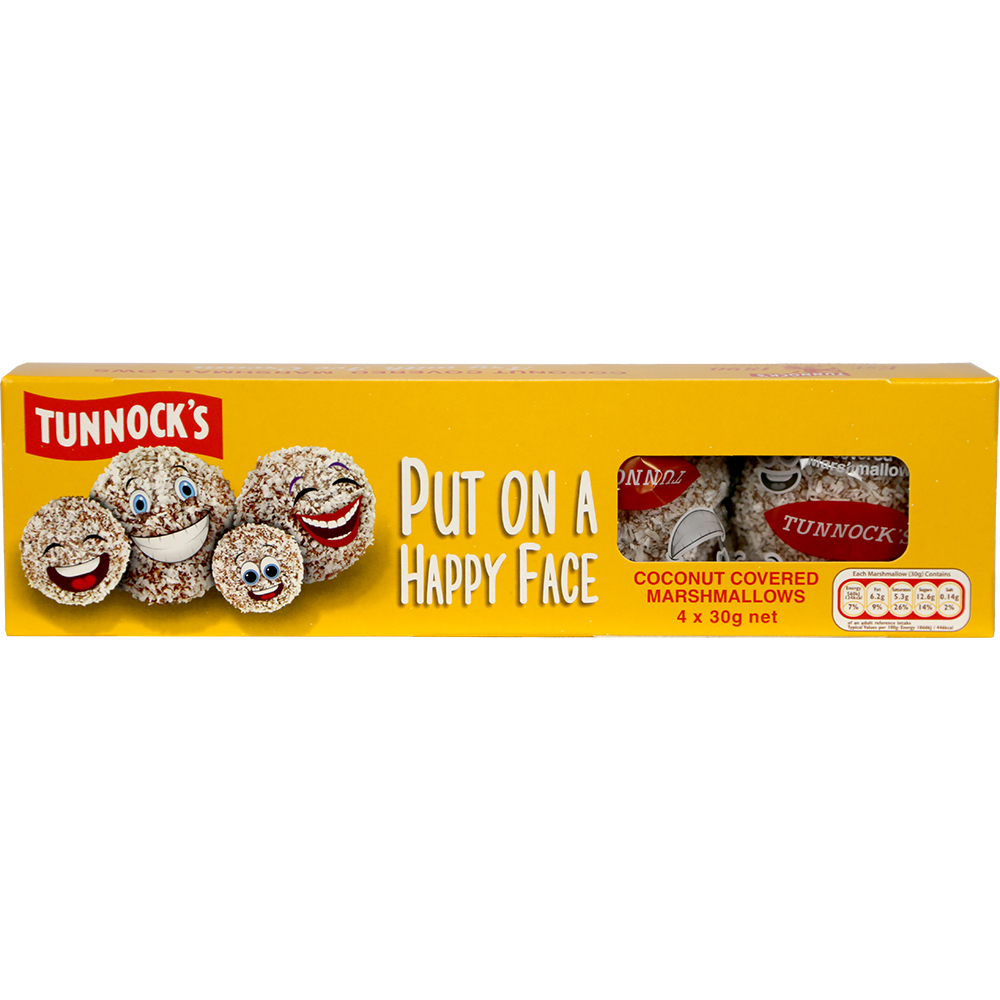 Tunnocks Snowballs 4's 30g (1.1oz) X 12: Food Ireland Wholesale