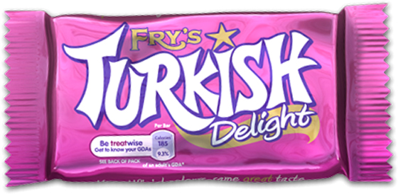 Fry's Turkish Delight 51g (1.8oz) X 48: Food Ireland Wholesale