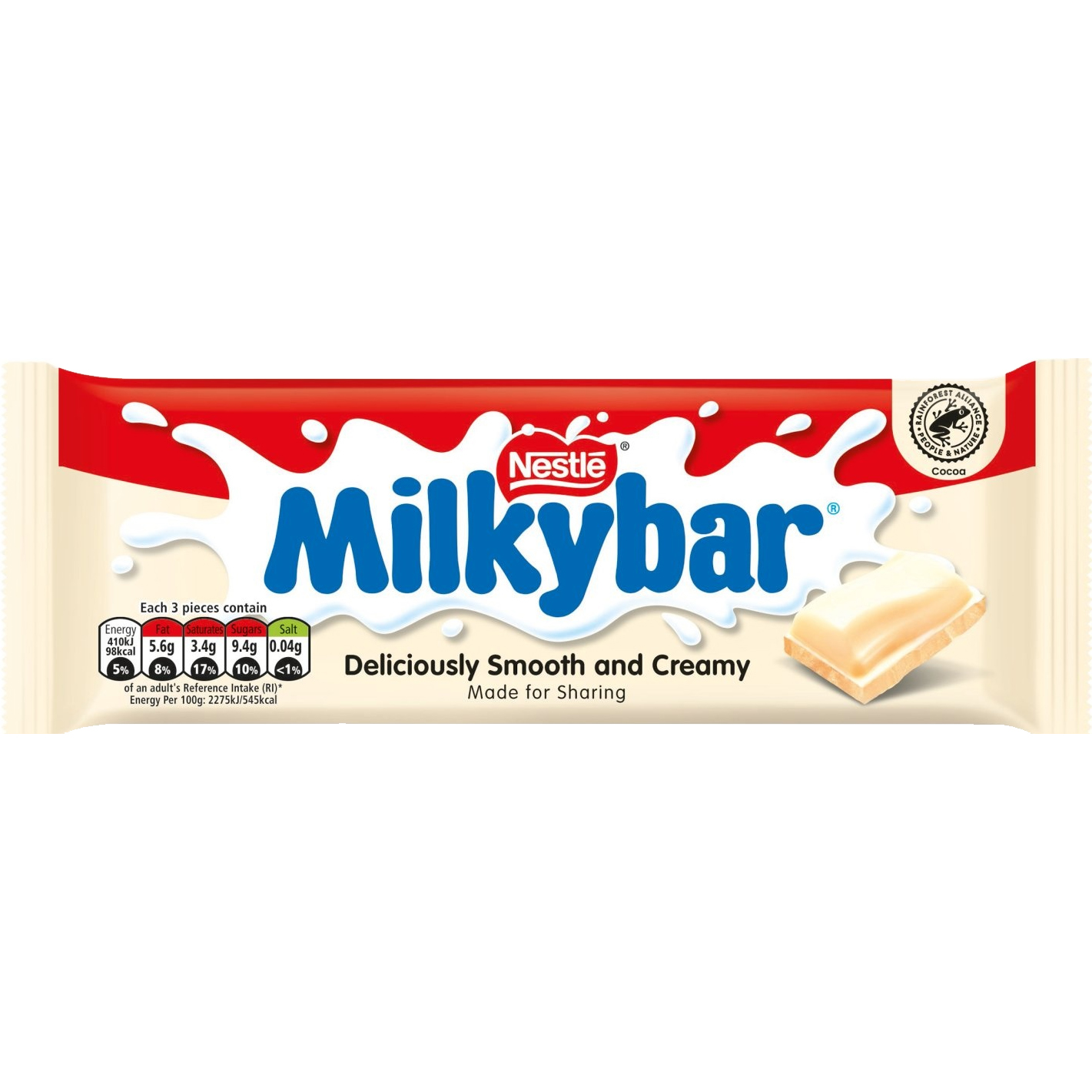 Milky Bar Block 90g (3.2oz) X 20: Food Ireland Wholesale