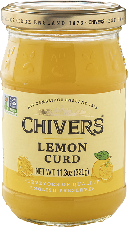 Chivers UK Lemon Curd 320g (11.3oz) X 6: Food Ireland Wholesale