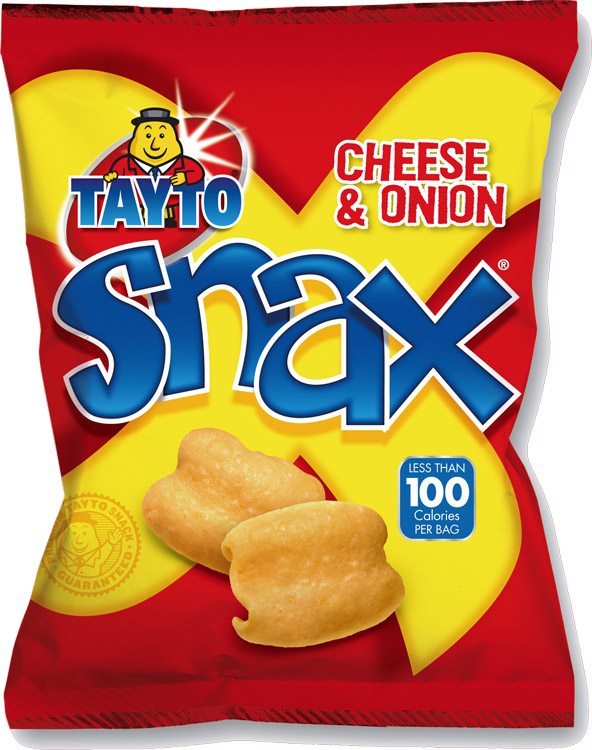 Tayto Snax 26g (0.9oz) X 50: Food Ireland Wholesale