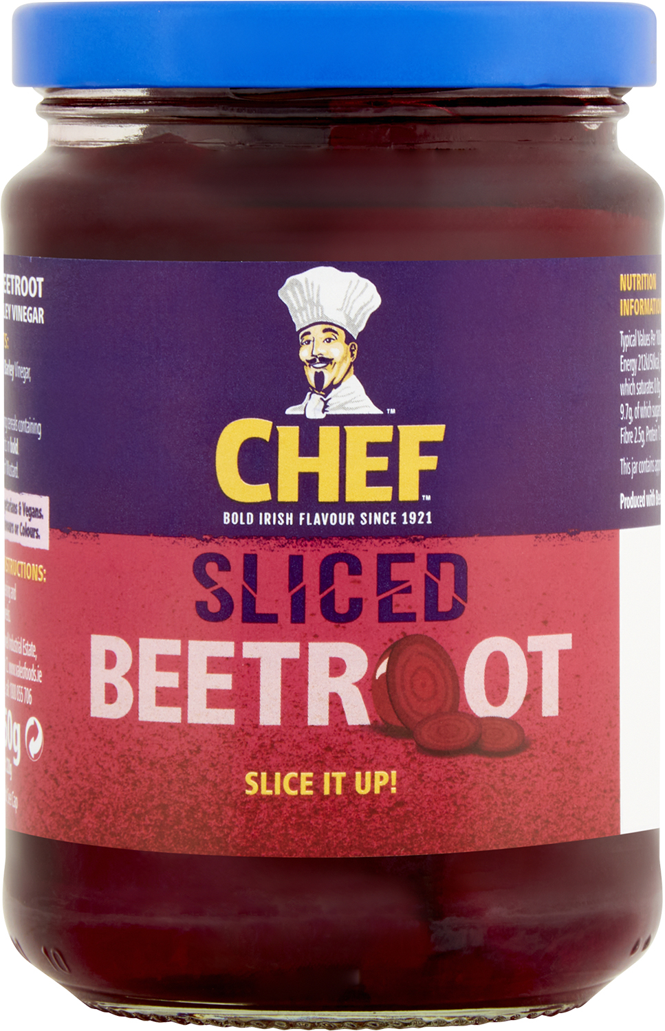Chef Beetroot 350g (12.3oz) X 12: Food Ireland Wholesale