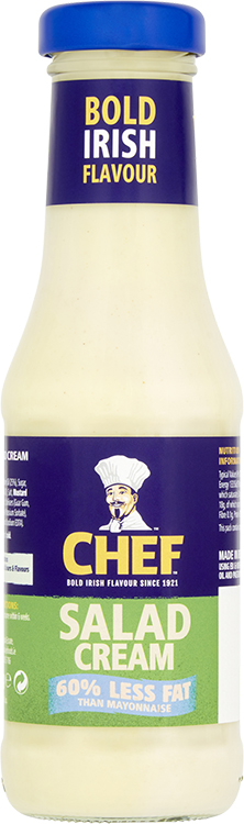 Chef Salad Cream 315g (11.1oz) X 12: Food Ireland Wholesale