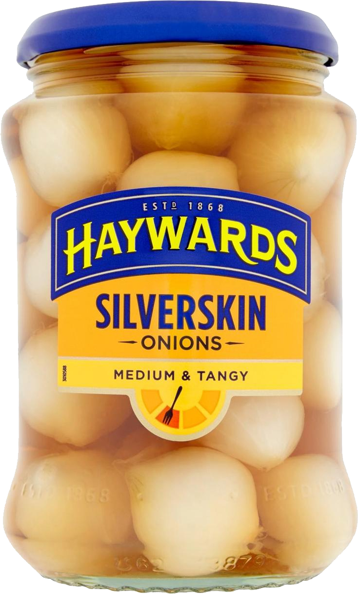 Sarsons Medium Silverskin Onions 460g (16.2oz) X 6: Food Ireland Wholesale
