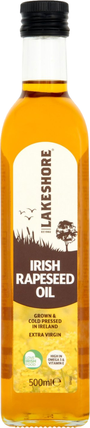Lakeshore Cold Pressed X-Virgin Rapeseed 250g (8.8oz) X 8: Food Ireland ...