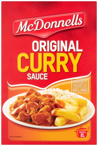 McDonnells Curry Sauce 2L Box 500g (17.6oz) X 12: Food Ireland Wholesale