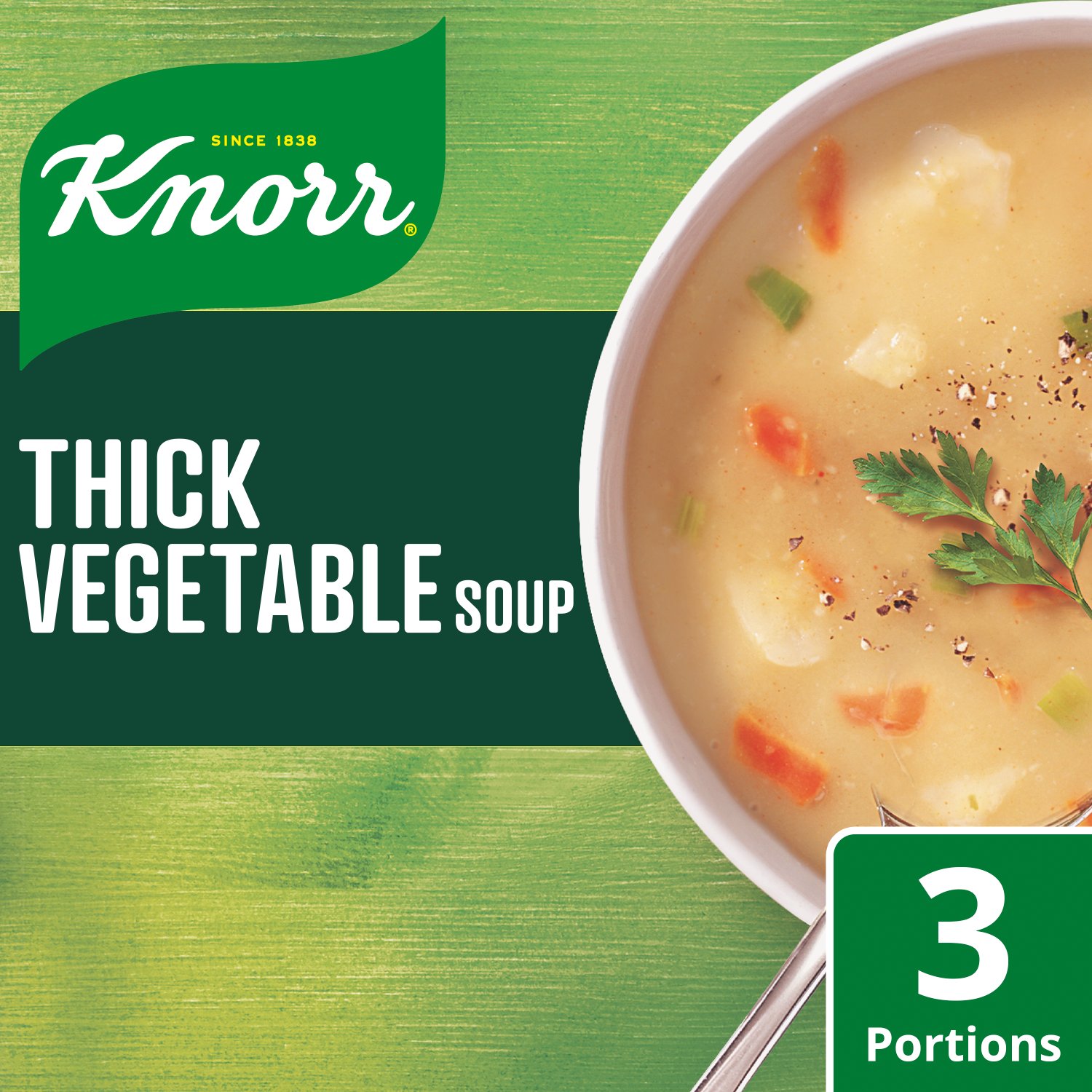 Knorr Thick Vegetable Soup 63g (2.2oz) X 9: Food Ireland Wholesale