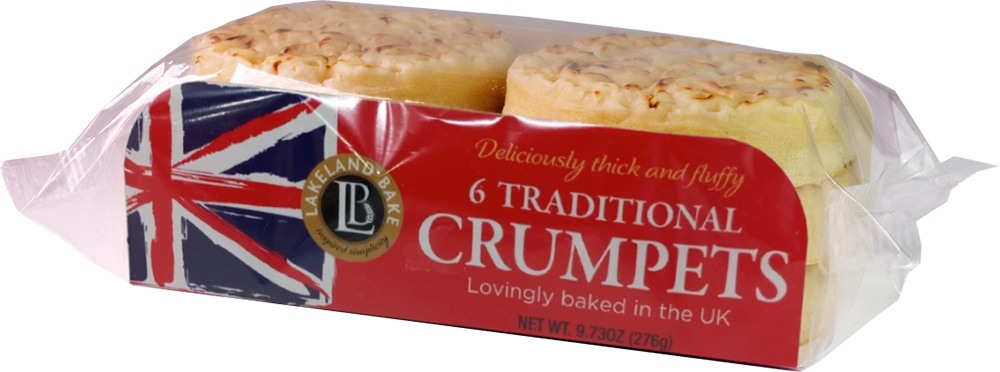 Lakeland Crumpets 276g (9.7oz) X 12: Food Ireland Wholesale
